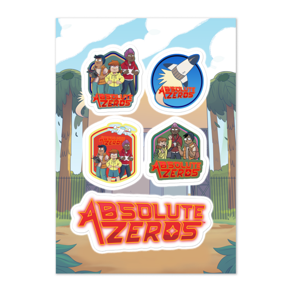 Einhorn's Epic Productions ABSOLUTE ZEROS: Sticker Pack